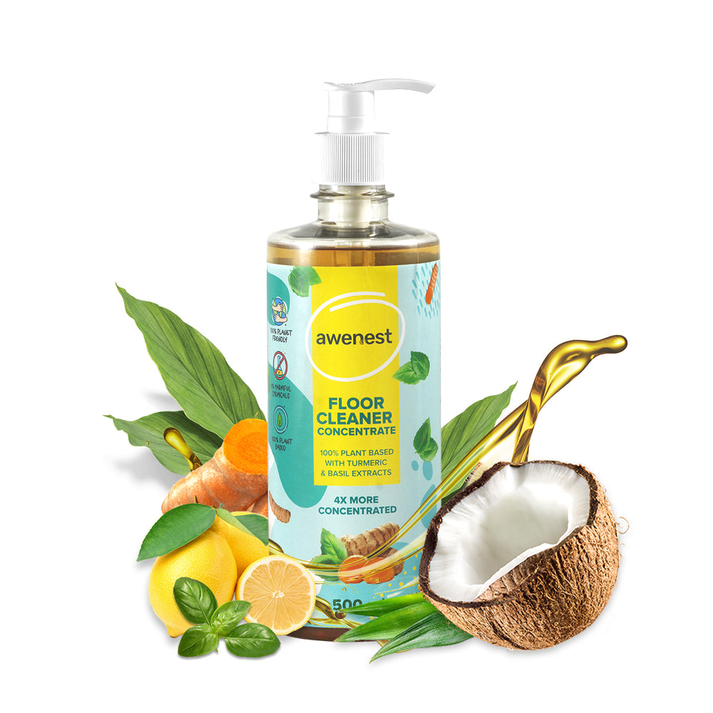 100% Plant-based 4X Concentrated Floor Cleaner